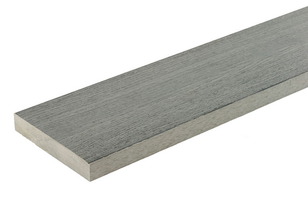 Solid Contemporary Decking Light Grey Board 143mm x 23mm x 3.6m ...